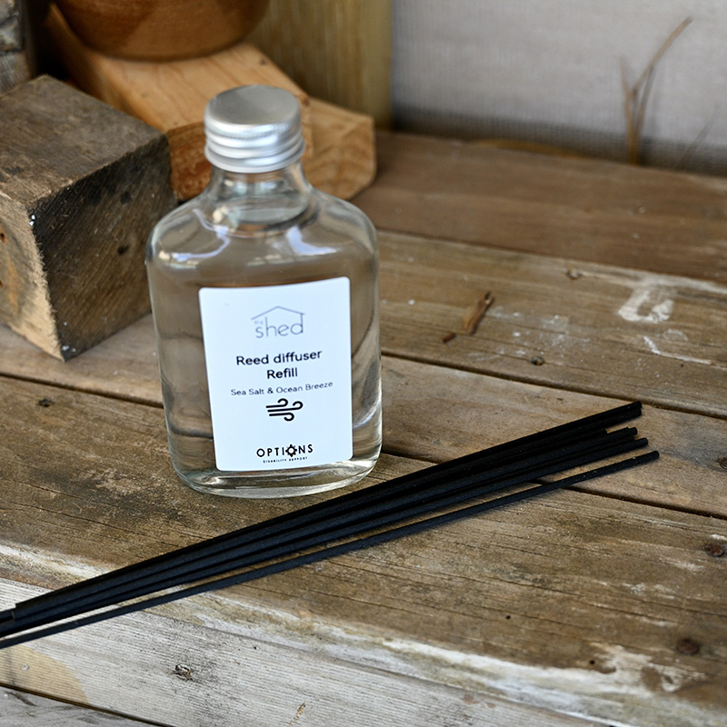Glass Reed Diffuser - Refill Pack - The Shed